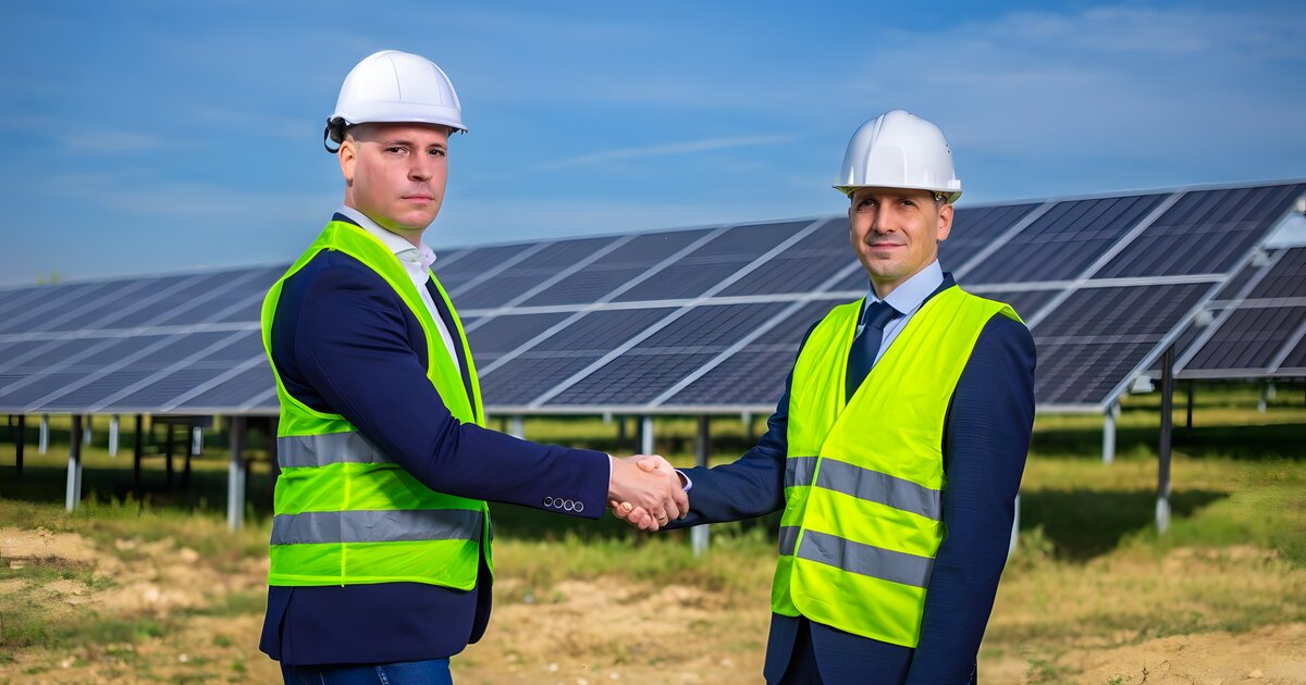 A solar facility operated by E.ON provides AGC Glass Hungary with a ...